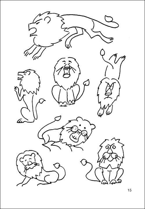 简笔画动物画法-涂永录-技法教程-文轩网